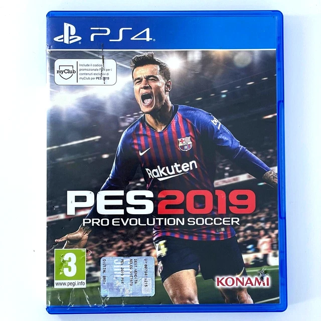 PES 2019 PES19 Pro Evolution Soccer Playstation 4 PS4 IN ITALIANO ITA ...