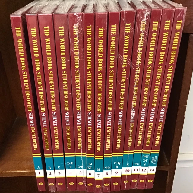 NEW THE WORLD Book Student Discovery Science Encyclopedia 13 vol Set Gr ...
