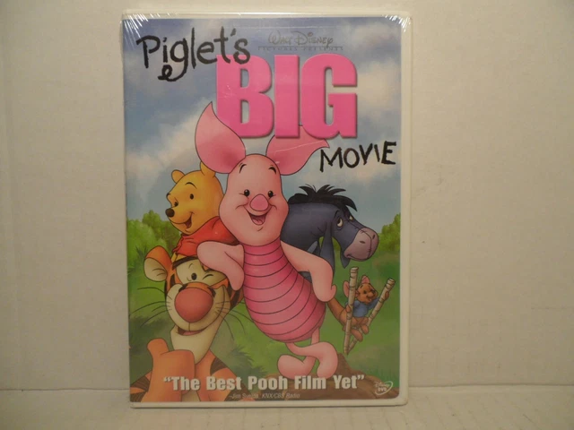 DVD PIGLET'S BIG Movie Walt Disney Widescreen Winnie the Pooh Tiger ...
