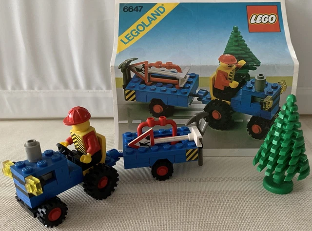 LEGO 6647 - Tracteur articulé (réparation des autoroutes) avec notice ...