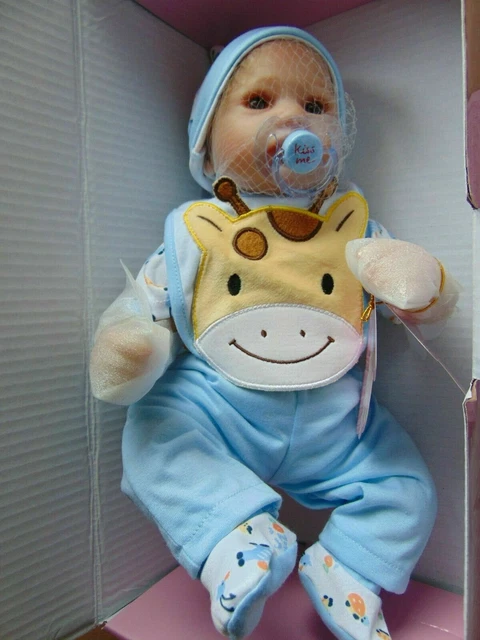 NPK COLLECTION PINKY Reborn 15" Baby Doll B.N.I.B. Limited Edition £31. ...