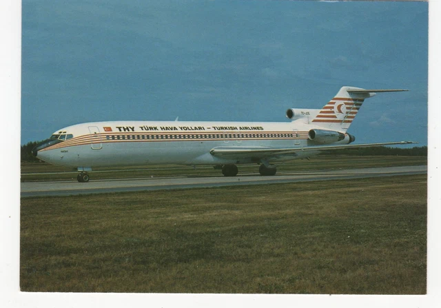 TURKISH AIRLINES BOEING 727-2F2 Advanced Aviation Postcard, A688 $2.53 ...