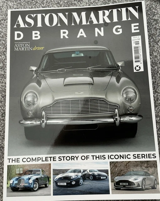 ASTON MARTIN DB Range (From Aston Martin Driver Magazine) Like New £13. ...