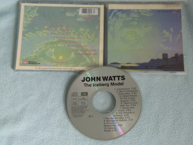 JOHN WATTS (FISCHER-Z) - The Iceberg Model - CD-Album 1983 Made in ...