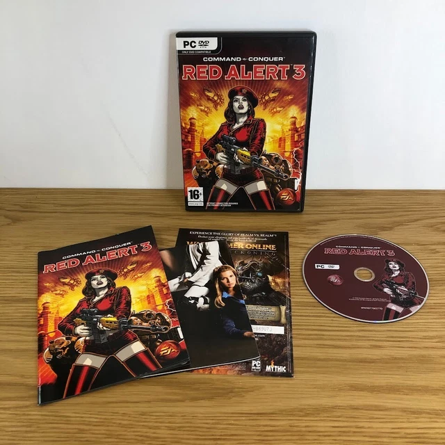 POSTER COMMAND & Conquer Red Alert 3 PC DVD Rom e C&C - Gratuito Regno ...