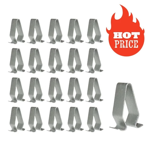 CLIPS FIXATION MÉTAL pour Doublure de Porte, Coffre Pour Siège VW AUDI ...