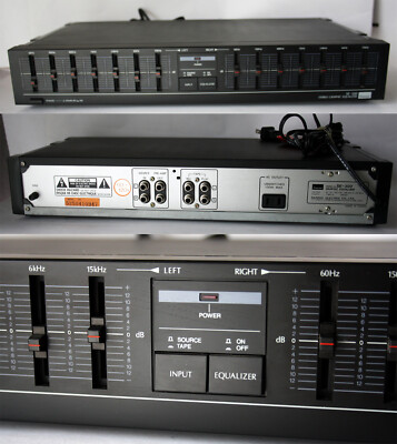 VINTAGE 80'S SANSUI Se-300 Stereo Graphic Equalizer Made In Taiwan £77. ...