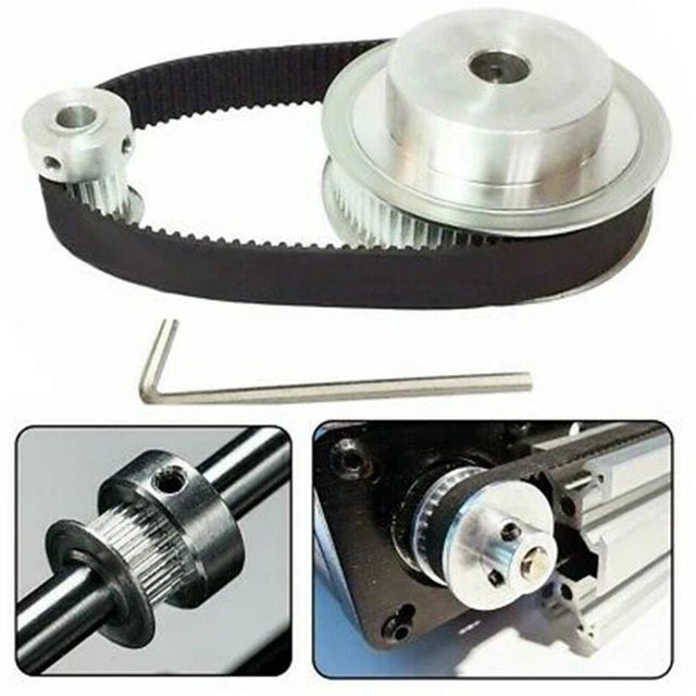 WHEEL KIT TOOL Synchronous Belt Wheel Kit With 20 And 60 Teeth ...