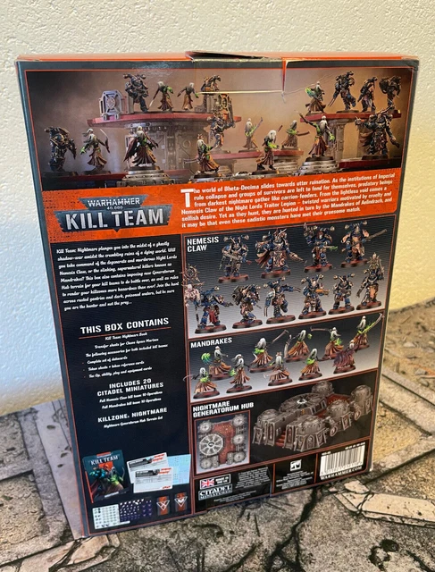 WARHAMMER 40,000 KILL Team: Nightmare / Albtraum (EN) - Nightlords ...