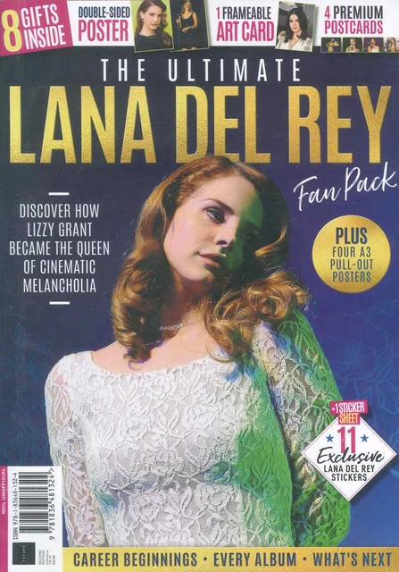 LANA DEL REY Magazine: Ultimate Fan Pack, Lizzy Grant, 8 Gifts Inside ...
