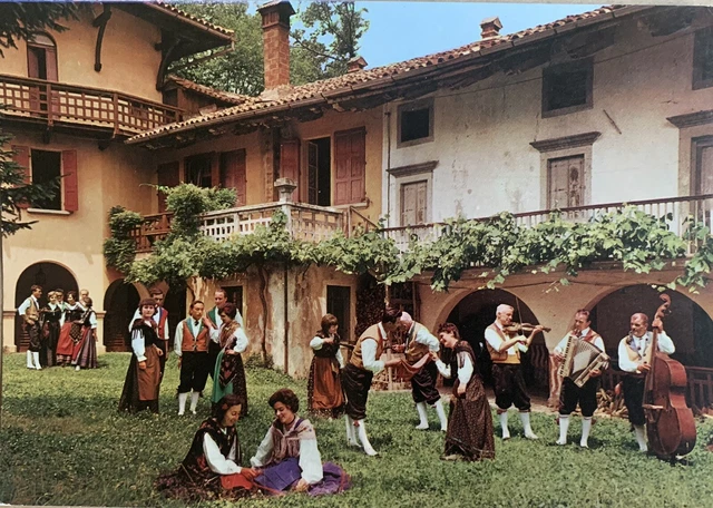 CARTOLINA GRUPPO FOLKLORISTICO Sot La Nape Carnia Tarvisio Udine ...