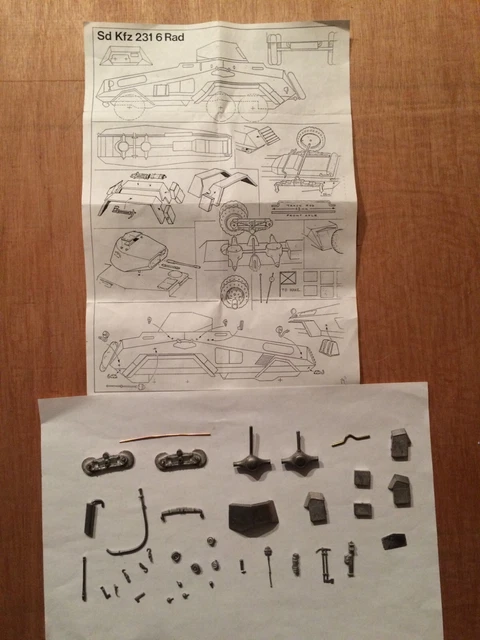 1/35 SOVEREIGN: SDKFZ 231 6-Wheel Wehrmacht Magirus Bussing Tank ...