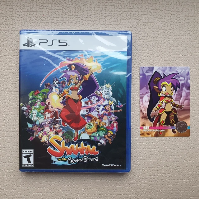 SHANTAE AND THE Seven Sirens Playstation 5 PS5 jeux à course limitée ...