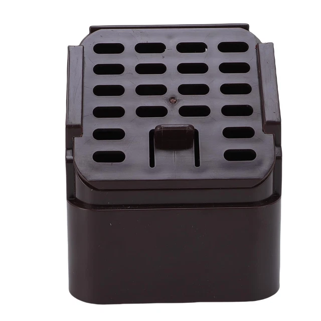 BROWN GUTTER DOWNSPOUT Connector Downspout Outlet Filter Guard For 3X4 ...