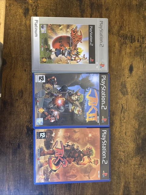 JAK AND DAXTER Complete Renegade Precursor Legacy PS2 Bundle Games 1, 2 ...