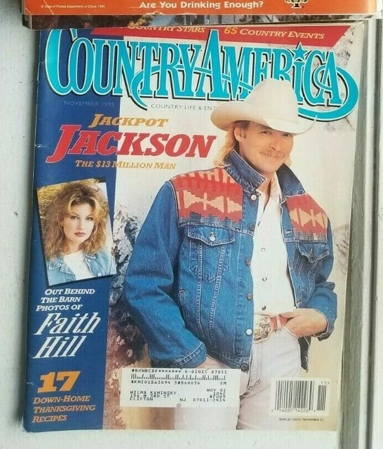 FAITH HILL ALAN Jackson Jeff Foxworthy ~ Nov 1995 Country America Music ...