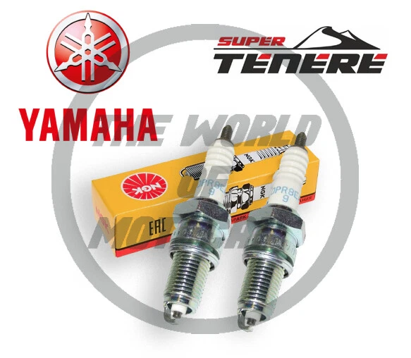 SET 2 BOUGIES Yamaha XTZ Super Tenere 750 1992 1993 1994 (NGK DPR8EA-9) EUR 16,99 - PicClick FR