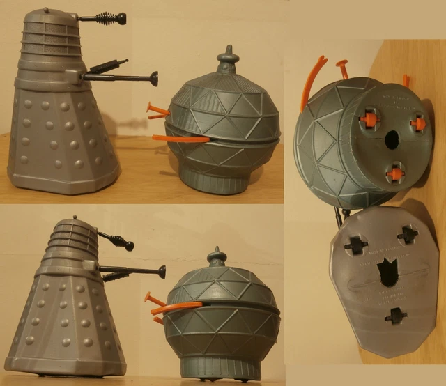 VERY RARE HERTS Plastic Moulders Ltd - Dalek & Mechanoid 1965 £400.00 ...