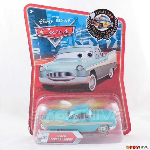 DISNEY PIXAR CARS Final Lap Series Derek Decals Dobbs #160 Target ...