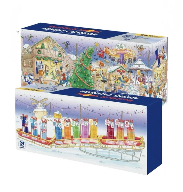 RED BULL ADVENT Calendar 2025 Christmas Pack- Ships Next Day $210.14 ...