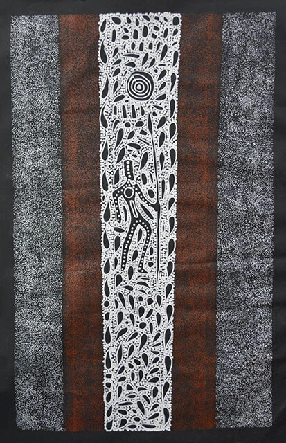 WARRINA DESIGNS AUSTRALIAN Aboriginal Art indigenous Painting Canvas ...