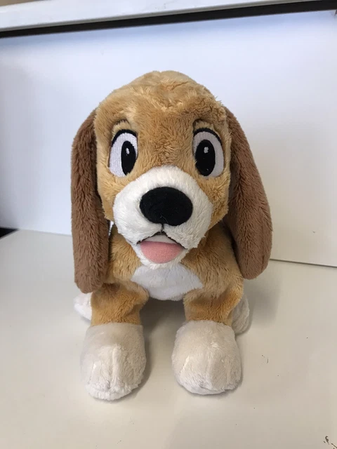 DISNEYLAND PARIS FOX And The Hound Copper Soft Plush Toy £15.00 ...