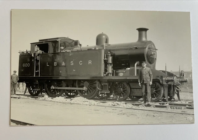 RAILWAY LOCOMOTIVE PHOTOGRAPH - II & IIX CLASS - LB & SCR No. 600 ...