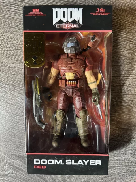 DOOM ETERNAL FIGURE: Doom Slayer: Classic Doomguy (Red Skin) - Brand ...