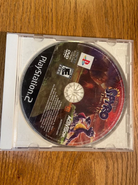 SPYRO DAWN OF the Dragon PlayStation 2 PS2 Resurfaced Disc Only Works ...