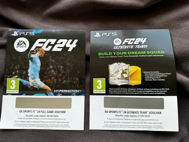 EA SPORTS FC 24 For PS5 - Full Game Digital Code Plus Ultimate Team ...