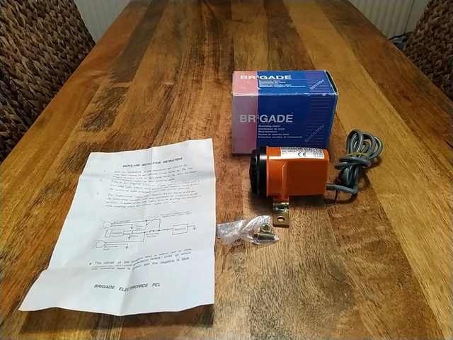 BRIGADE BA-13 12-24V DC 90dB (A) Rear Reversing Safety Reverse Alarm ...