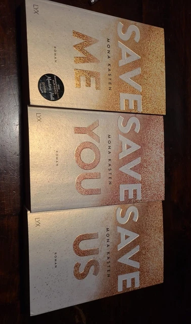 MAXTON HALL - SAVE ME/YOU/US - Mona Kasten - Band 1-3 komplett - wie ...