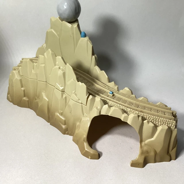 FISHER PRICE THOMAS & friends trackmaster track brown beige boulder ...