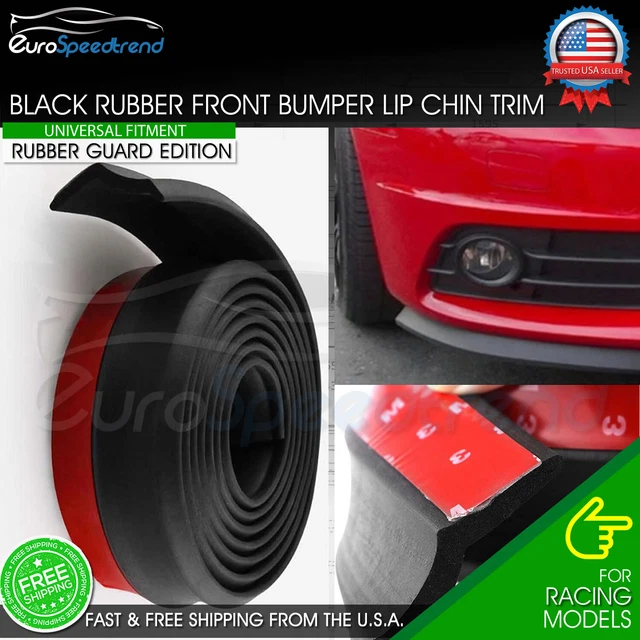 UNIVERSAL CAR FRONT Bumper Lip Spoiler Splitter Body Kit Chin Trim ...