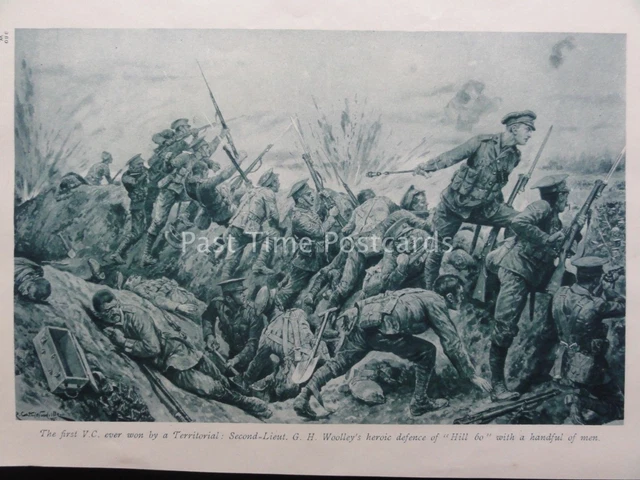 WW1 1915 FIRST TERRITORIAL VICTORIA CROSS HEROE G.H.WOOLLEY The Great ...