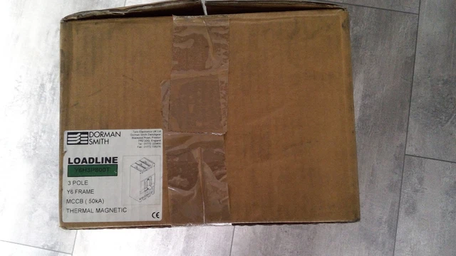 DORMAN SMITH LOADLINE Y6H3P880T 800 amp MCCB £975.68 - PicClick UK