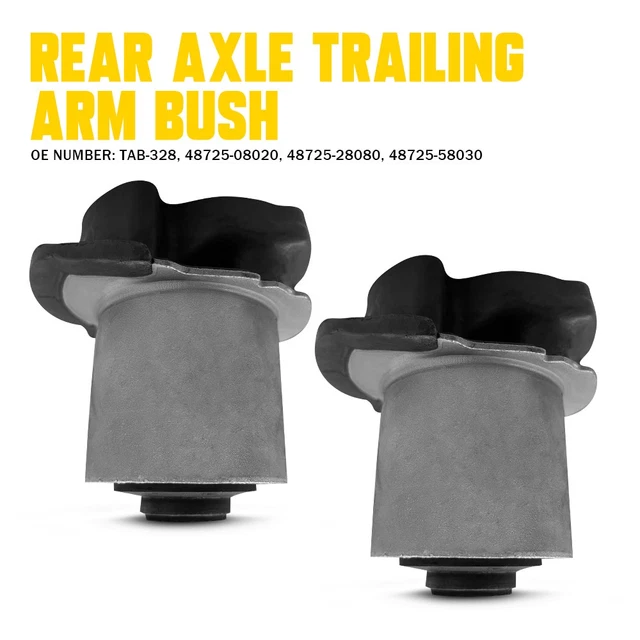 2X REAR AXLE Bush For Toyota Genuine Vellfire/Alphard/Estima 4872528080 ...