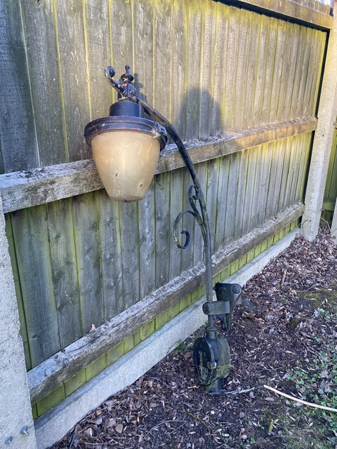 VINTAGE REVO SWAN Neck Street Light £182.72 - PicClick UK