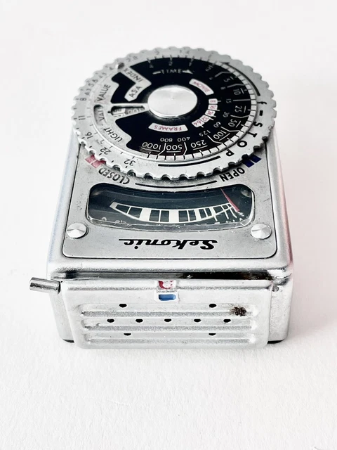 VINTAGE SEKONIC SEIKO Light Meter Type L-6 Made in Japan Film ...