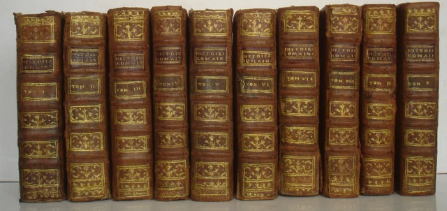 HISTOIRE ROMAINE DE 0 à 556 par CATROU et ROUILLE - 1748 - Gravures ...