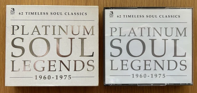 PLATINUM SOUL LEGENDS Box Set of 3 CD Albums £10.07 - PicClick UK