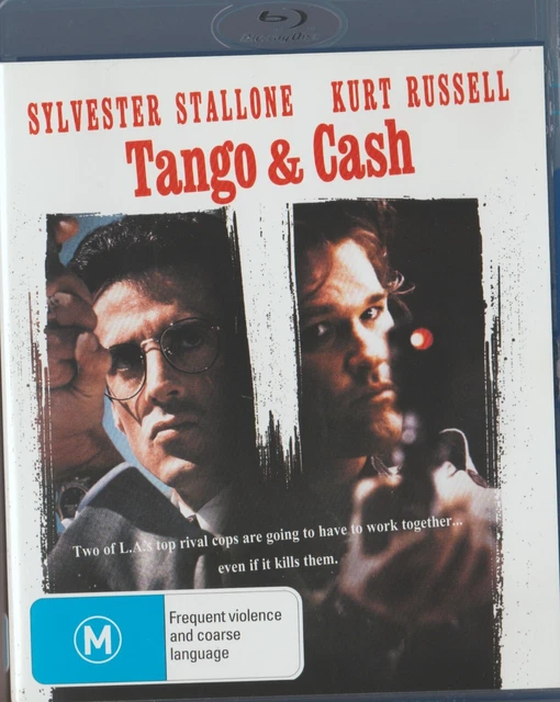 Tango And Cash Sylvester Stallone Kurt Russell Blu Ray Like New Free