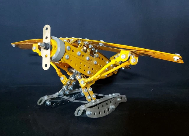 HYDRAVION JAUNE COLLECTION TINTIN Meccano Jeu de construction monté ...