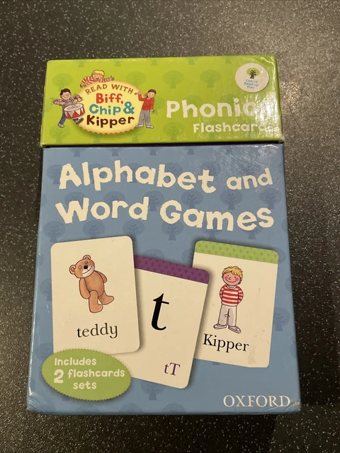 ALPHABET AND WORD Games: Phonics Flashcards: Read With Biff, Chip ...