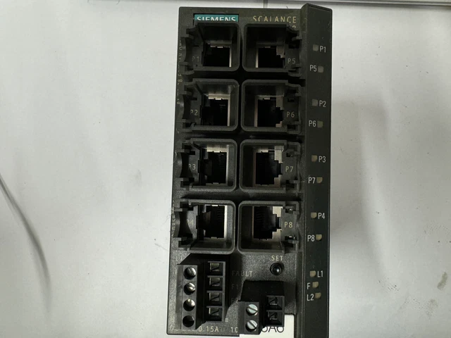 SIEMENS, SCALANCE X108, 6GK5108-0BA00-2A3 EUR 282,81 - PicClick FR