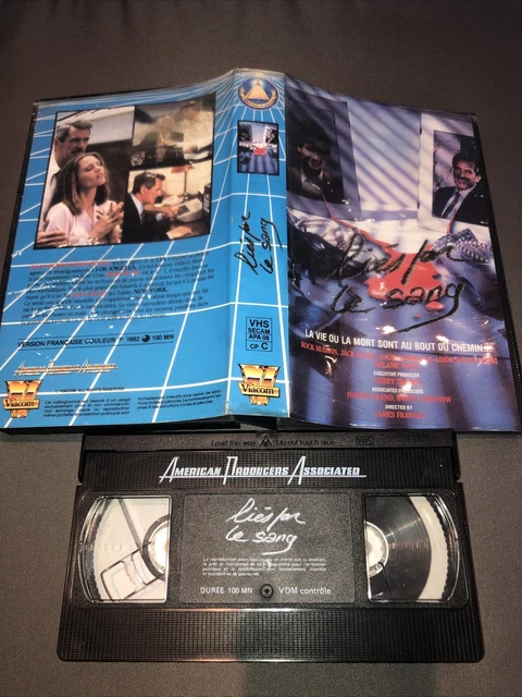 RARE 1982 VIACOM APA ROCK HUDSON BLOOD RELATED K7 VHS Video Cassette £ ...