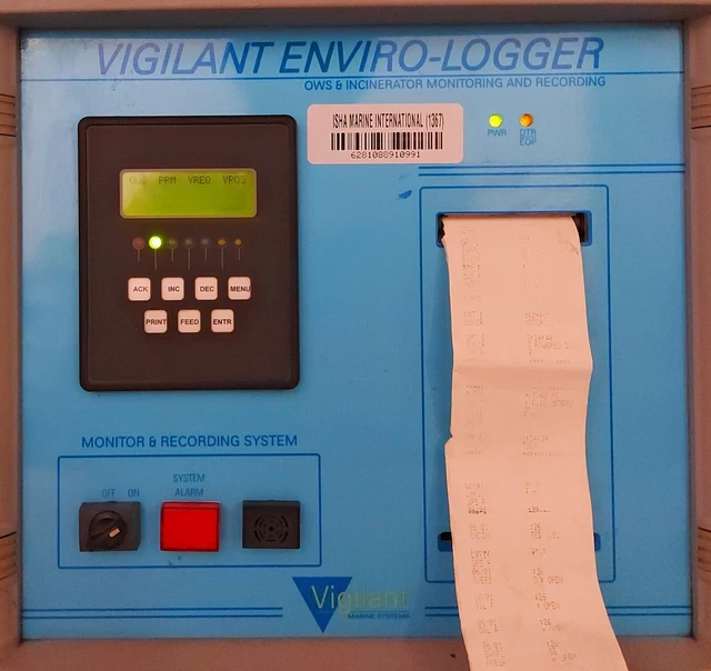 VIGILANT ENVIRO-LOGGER OWS & Incinerator Monitoring and Recording ...