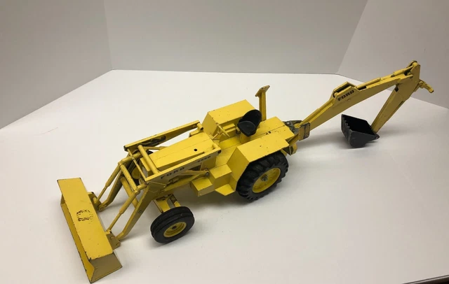 FORD 5550 TRACTOR and Backhoe, Pressed Steel, Vintage EUR 51,63 ...