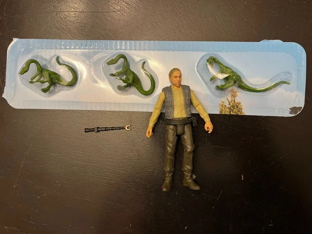 MATTEL JURASSIC PARK Lost World Legacy Dieter Stark Figure Compy ...