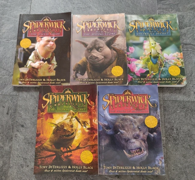 COMPLETE SET OF Spiderwick Chronicles 1-5 By Tony Diterlizxi Paperback ...